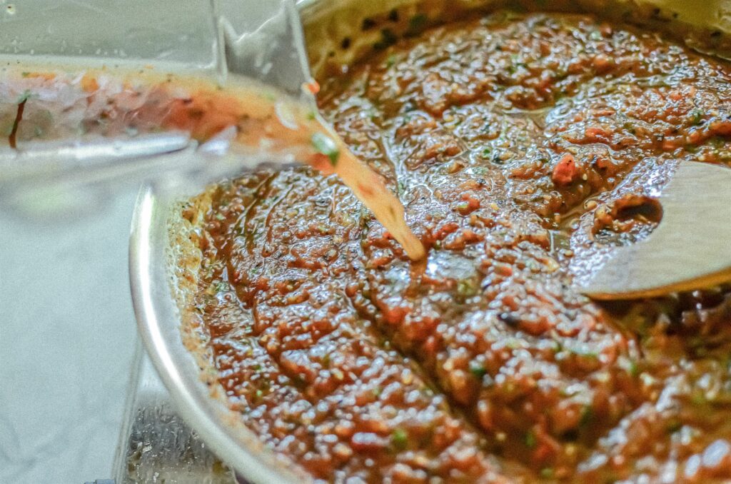 Salsa Roja - Authentic Homemade Salsa - Growing Up Sarita